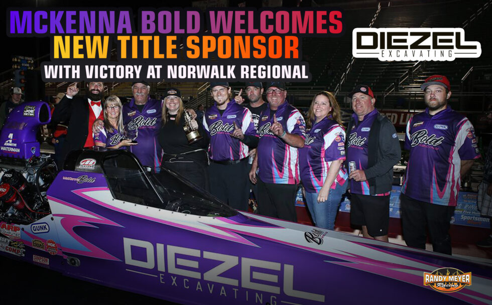 McKenna Bold Welcomes New Title Sponsor Diezel Excavating with Victory ...